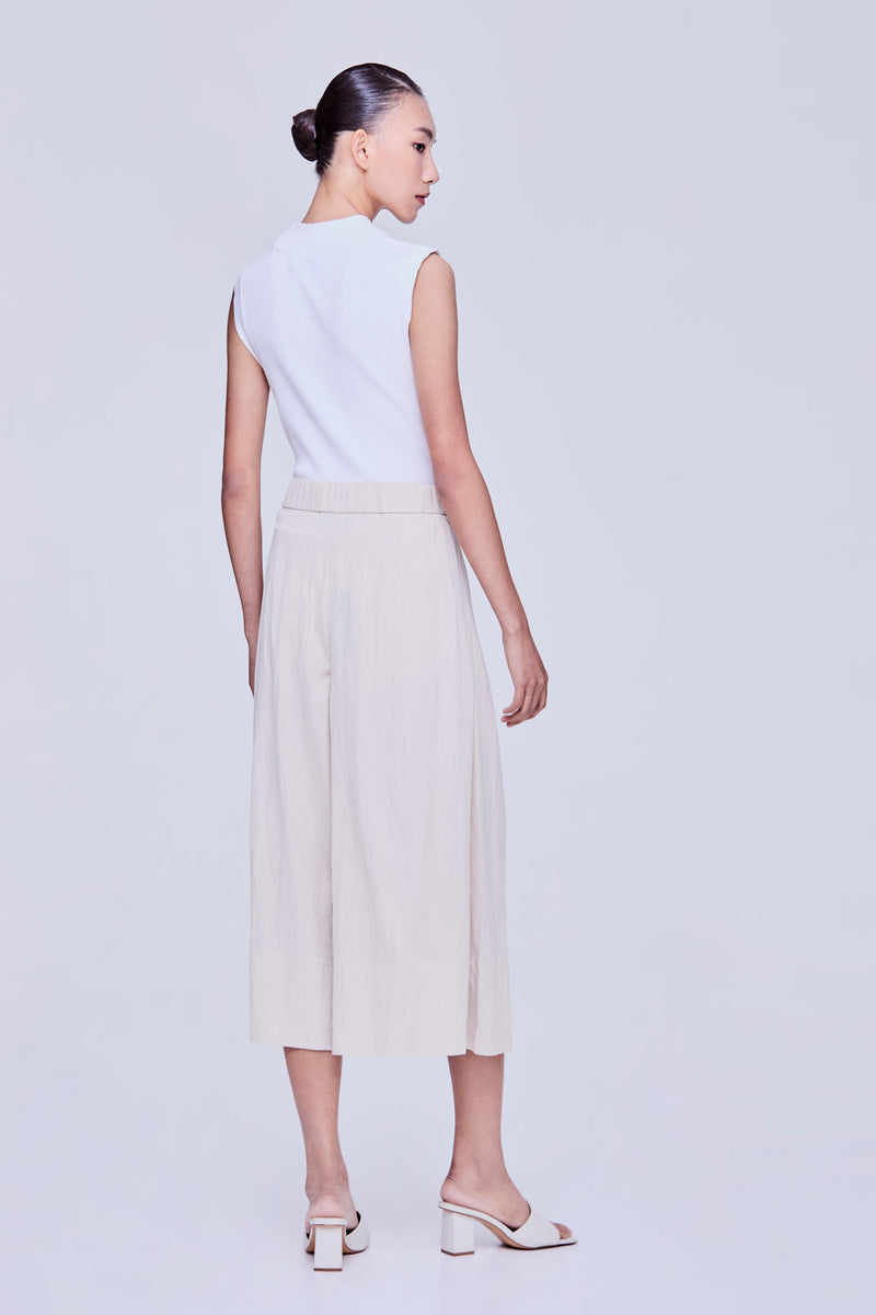 Extended Waist Tab Detail Pants – SANS & SANS Singapore